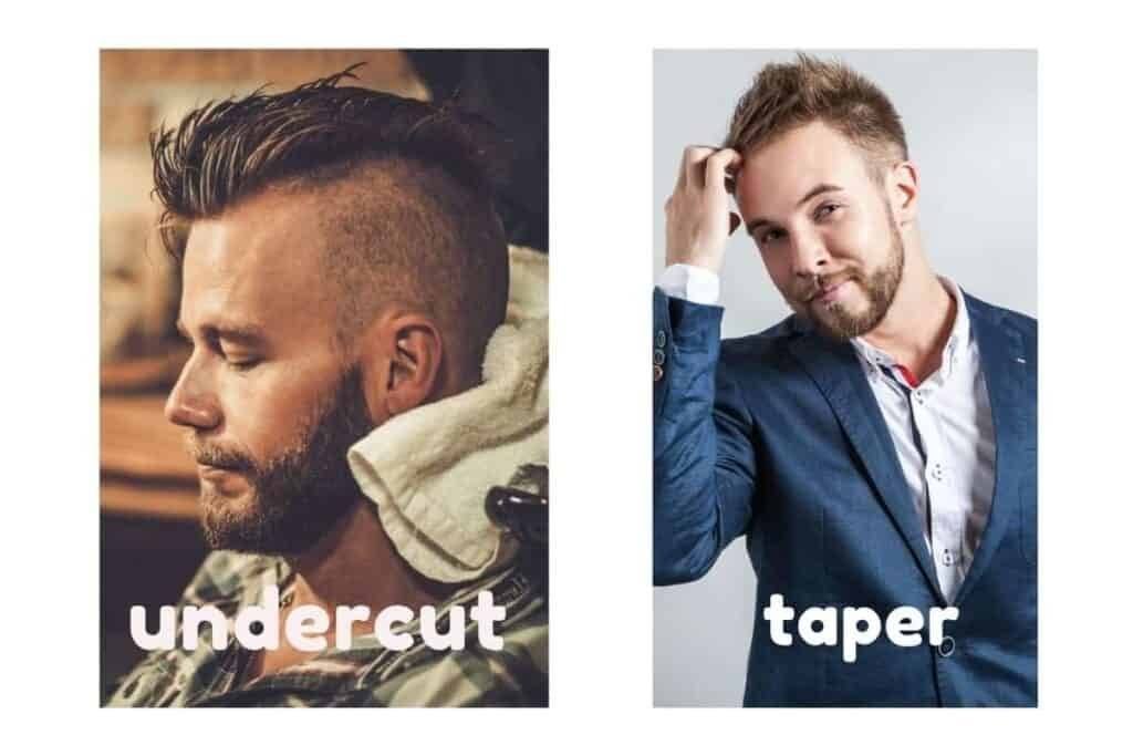 The Undercut Vs 15 Similar Styles [Photo Comparisons] • Ready Sleek