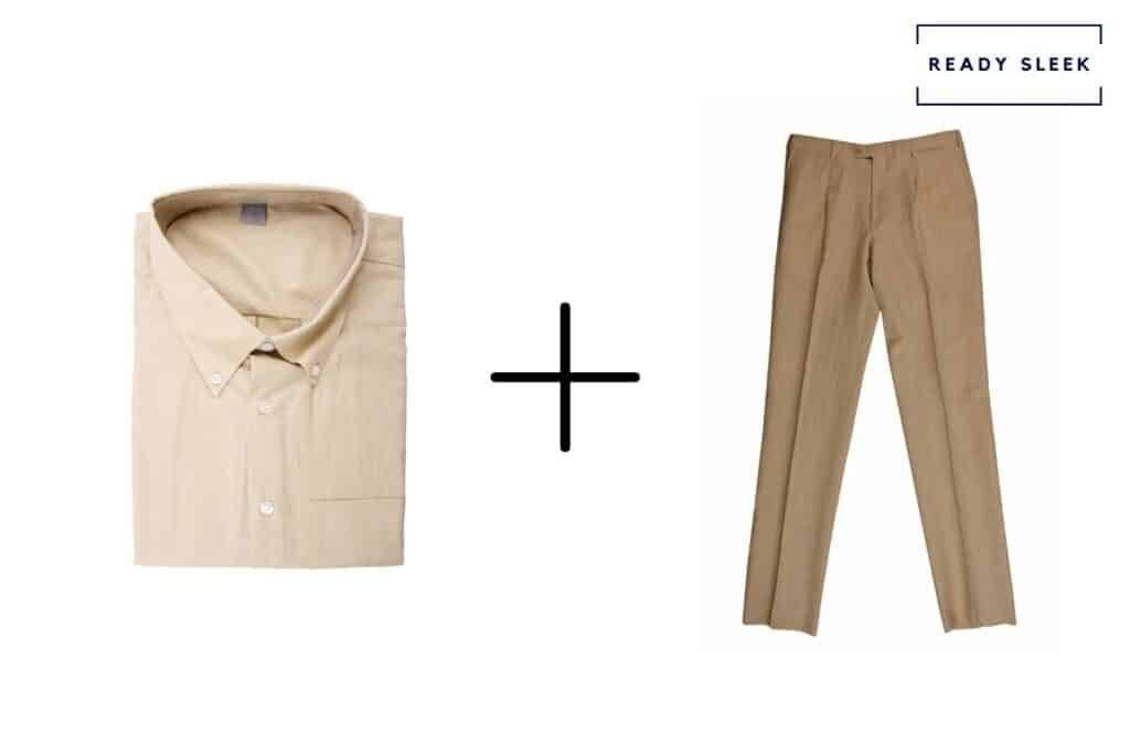 What Color Pants Go With Khaki, Beige, And Tan Shirts? • Ready Sleek