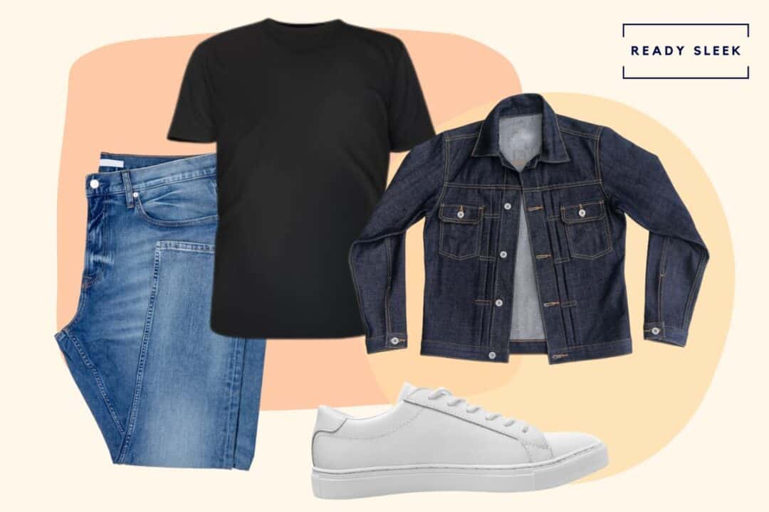 How To Wear Light Blue Jeans With Black Shirts (Outfits) • Ready Sleek