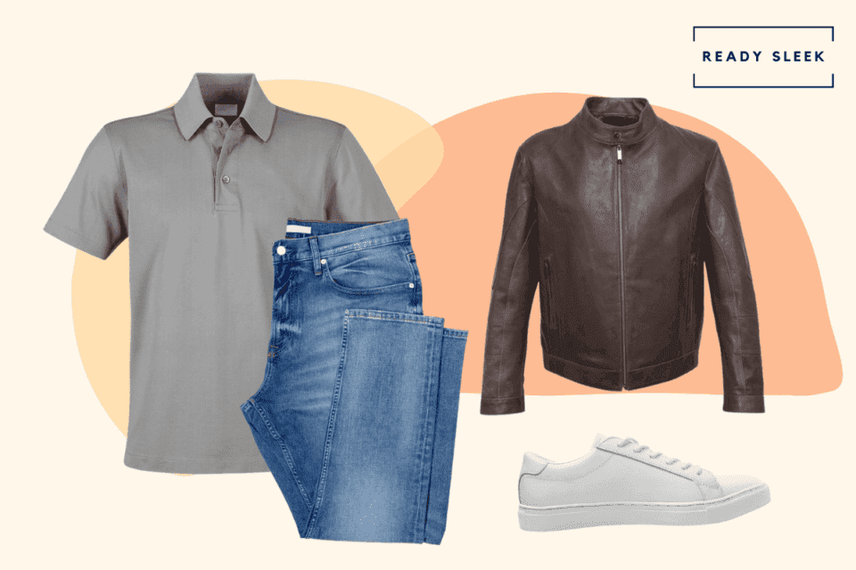 How To Wear A Grey Shirt With Light Blue Jeans • Ready Sleek