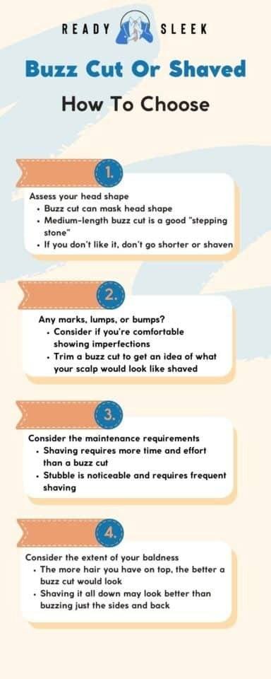Buzz Cut Or Bald And Shaved Head: How To Choose • Ready Sleek