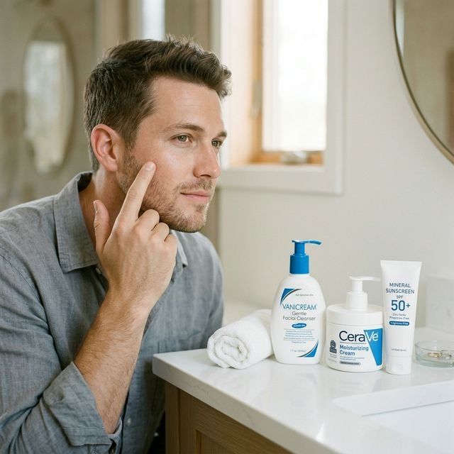 Men's Skincare for Sensitive Skin: The Gentle Routine That Works