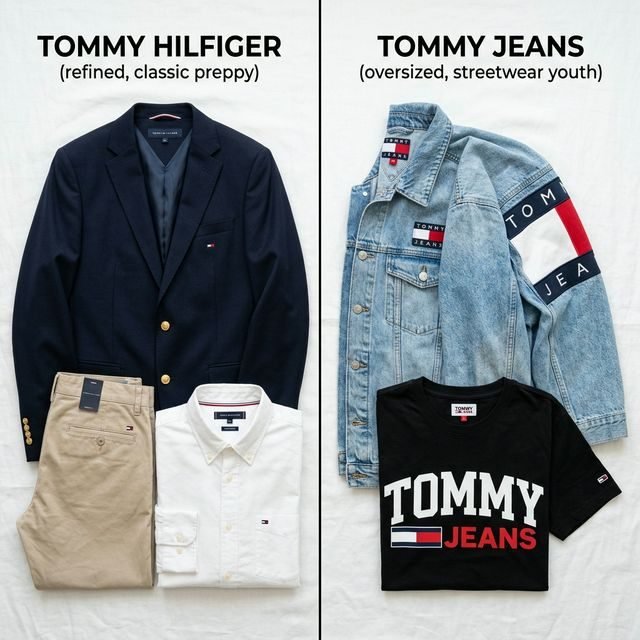 Tommy Hilfiger vs Tommy Jeans: Key Differences Explained